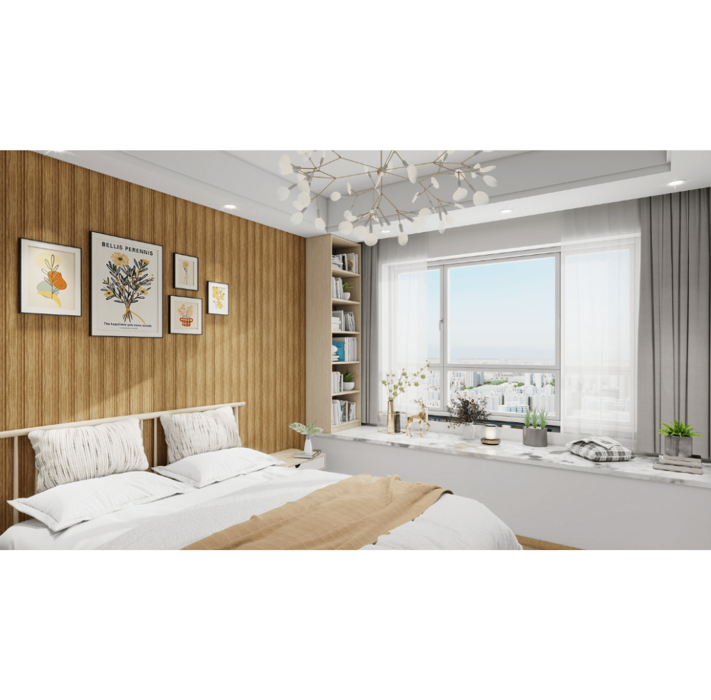 EcoClad – Flat slat walnut Internal PVC Cladding – Titan Trade Centre ...