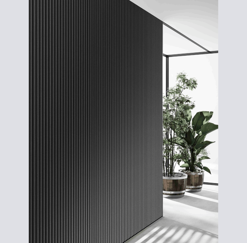 EcoClad – Round Slat Charred Wood – Titan Trade Centre | Melbourne's ...